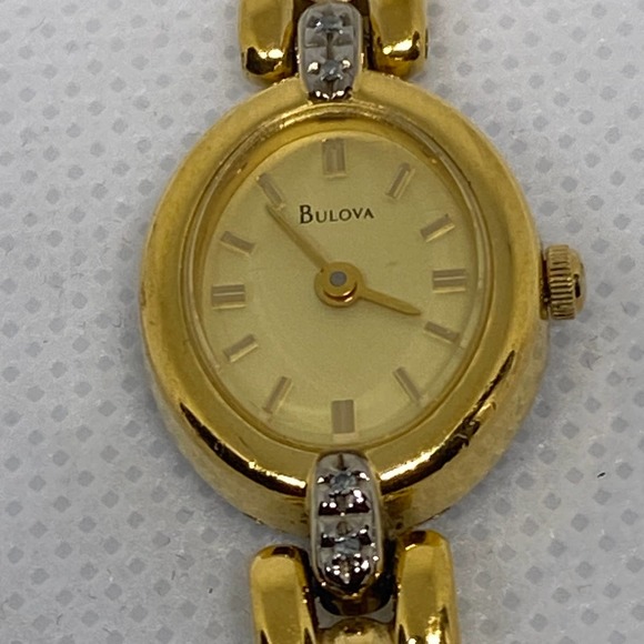 Bulova | Accessories | Bulova Womens Vintage Quartz T5 Gold Tone Watch ...